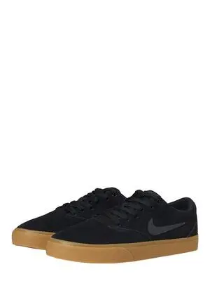 Nike Charge Suede Low Top Sneakers - Black