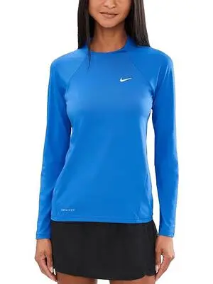 Nike Nike Dri-FIT UV Long Sleeve Hydroguard Swimwear Blue