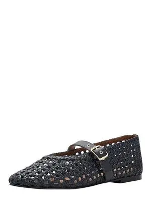 MADEWELL Madewell Remy Grommet Mary Jane Open Weave Flats