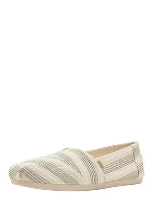 Toms Alpargata Classic Woven Slip-on Espadrilles - Gray