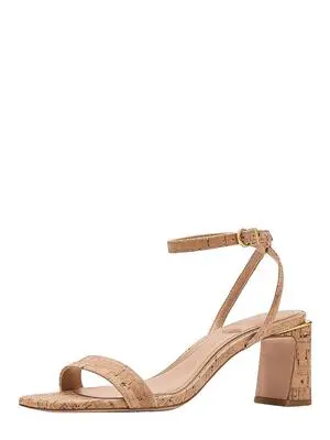 Vince Camuto Ankle Strap High Heel Sandals - Tan