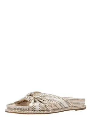 VINCE CAMUTO Vince Camuto Gryfynn Knotted Woven Slide Sandals