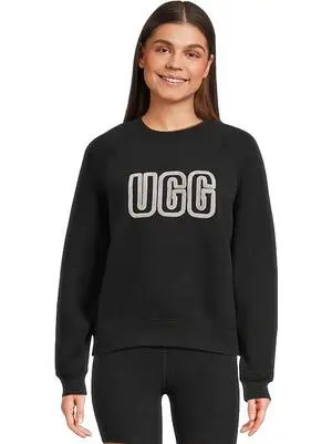 UGG Logo Crewneck Sweatshirt - Black
