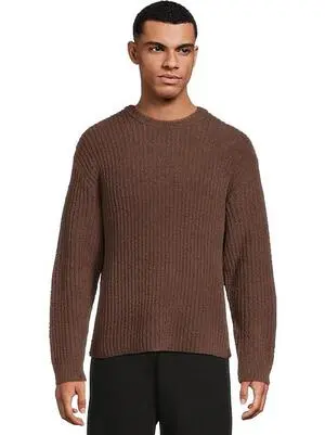 UGG Ryatt Crew Rib Sweatshirt - Brown