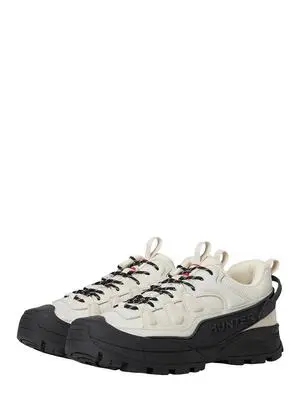 Hunter Nicia Suede Sneakers - Bone