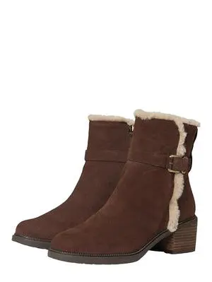 Toms Hailey Buckle Boots - Brown
