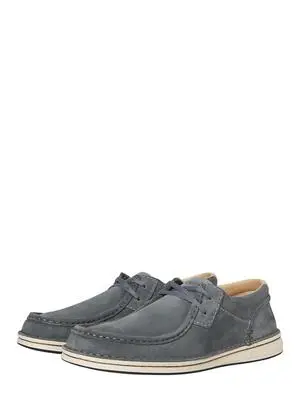 BIRKENSTOCK Pasadena Suede Lace-up Boots - Gray