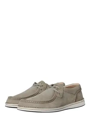 BIRKENSTOCK Pasadena Suede Lace-up Boots - Taupe