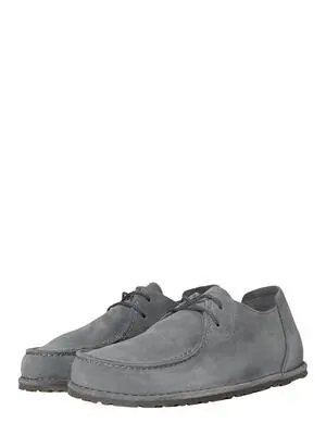 BIRKENSTOCK Utti Suede Lace-up Boots - Gray
