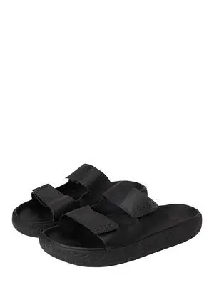 VEJA Etna Suede Sandals With Adjustable Straps - Black
