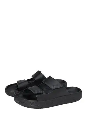 VEJA Etna Suede Sandals With Hook-and-loop Straps - Black