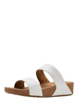 FITFLOP FitFlop Lulu Leather Wedge Slides