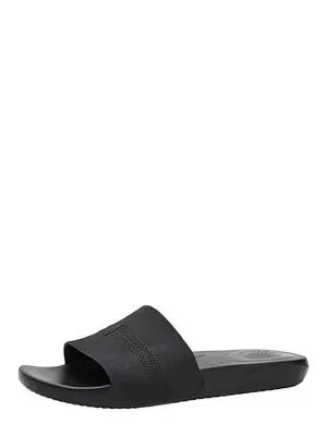 Fitflop Iqushion Pool Slides Wedge Shoes - Black