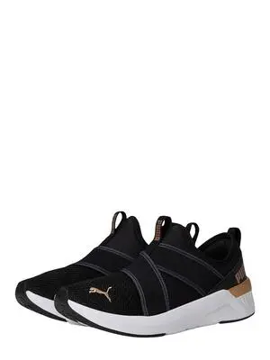 PUMA Softride Harli Slip-on Athletic Shoes - Black