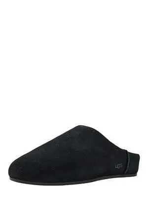 UGG Elea Slip-on Suede Slippers - Black