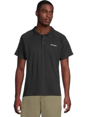 Columbia Alpine Chill Pro Polo Short Sleeve Knit - Black