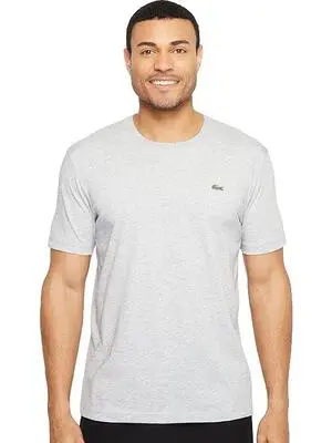 Lacoste Sport Short Sleeve Technical Jersey Tee Shirt T Shirt - Gray