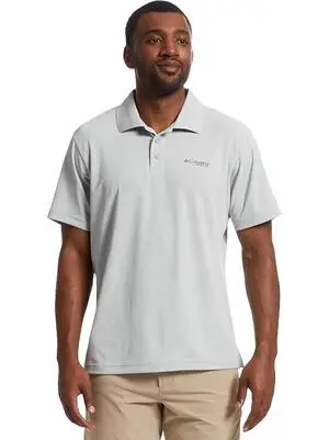 Columbia Freezer Polo Short Sleeve Knit Shark - Gray