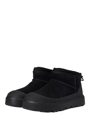UGG Classic Ultra Mini Weather Hybrid Boots - Black