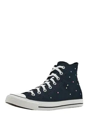 CONVERSE Chuck Taylor All Star High-top Studded Sneakers - Black