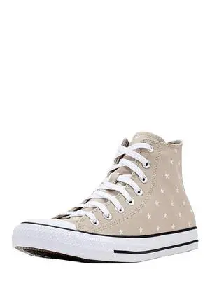 CONVERSE Chuck Taylor All Star Embroidered Stars High-top Sneakers - Beige