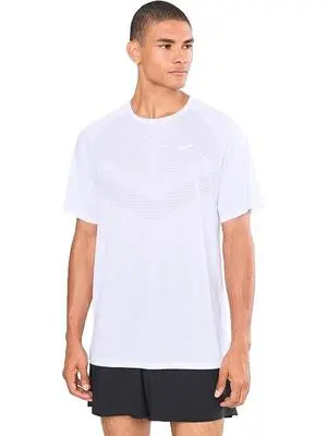 Nike Nike Stride Dri-FIT ADV Short Sleeve Running Top White/reflective Silver