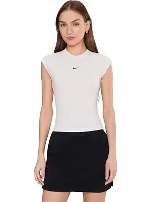 Nike Chill Knit Rib Short Sleeve Top - Multi