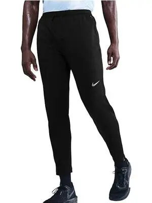 Nike Stride Dri-fit Knit Running Pants Workout /reflective Silver - Black