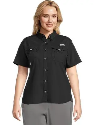 Columbia Bahama Ii Short Sleeve Shirt - Black