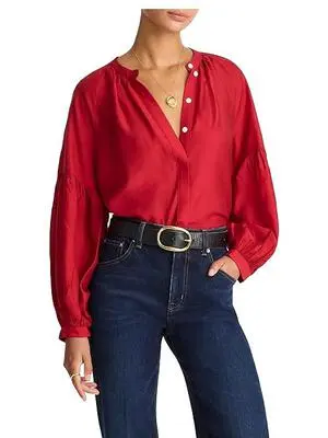 Madewell Germaine Top - Red