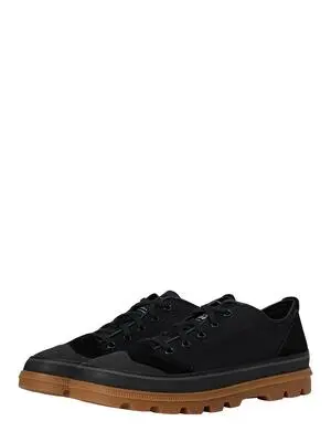 Sorel Scout N Abouttm Low Lace-up Canvas Sneakers - Black