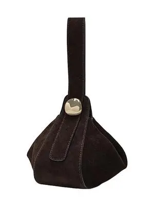 Madewell Suede Handheld Bag - Brown