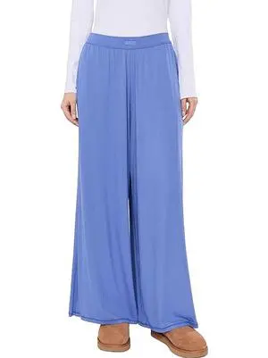 UGG Imogen Ribbed Wide Leg Pants - Blue
