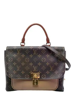 LOUIS VUITTON Monogram Marignan Satchel - Brown
