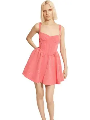 Bardot Nisa Corset Mini Dress - Bubblegum