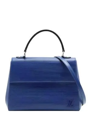 LOUIS VUITTON Epi Leather Cluny Mm Satchel - Blue