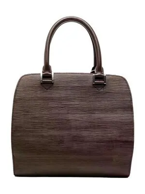 LOUIS VUITTON Epi Pont Neuf Pm Handbag - Brown