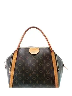 LOUIS VUITTON Monogram Marais Mm Handbag - Brown