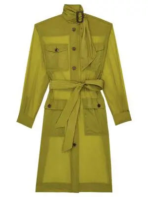 SAINT LAURENT Saint Laurent Nylon Cargo Dress