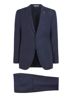Pal Zileri Wool-silk Vicenza 2-piece Suit - Blue