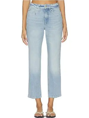 Good American Good Icon Straight Ankle Jeans - Blue