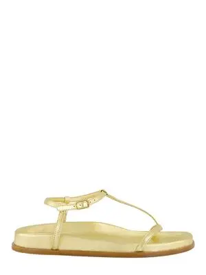 EMME PARSONS Washed Nappa Aya Sandals - Gold