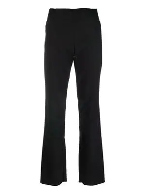 Gucci 2000s Side-buckle Straight-leg Trousers - Black