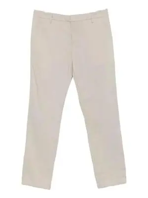 DONDUP Beige Belt-loop Button-fastening Trousers - Neutrals