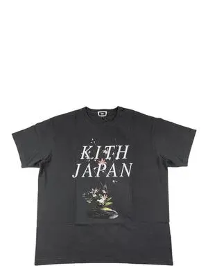 Kith Floral-print T-shirt - Black