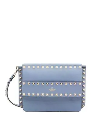 Valentino Garavani Rockstud Small Shoulder Bag - Blue