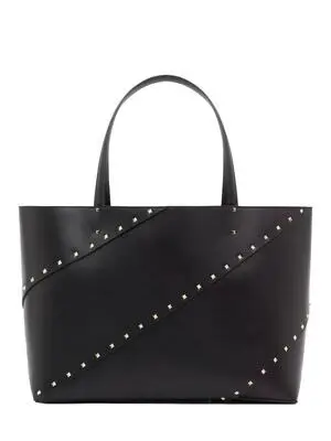Valentino Garavani Rockstud Shopping Bag - Black