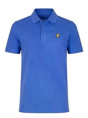 LYLE & SCOTT Embroidered-logo Polo Shirt - Blue