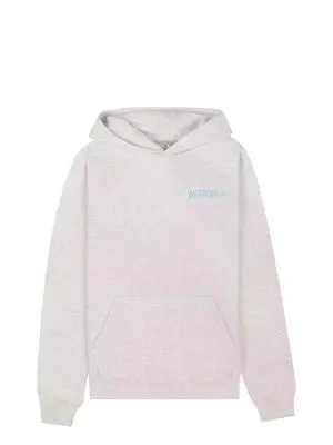 SPORTY & RICH Logo-print Hoodie - Grey