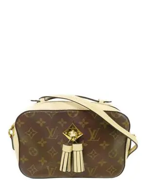 LOUIS VUITTON Monogram Saintonge Tote Bag - Brown
